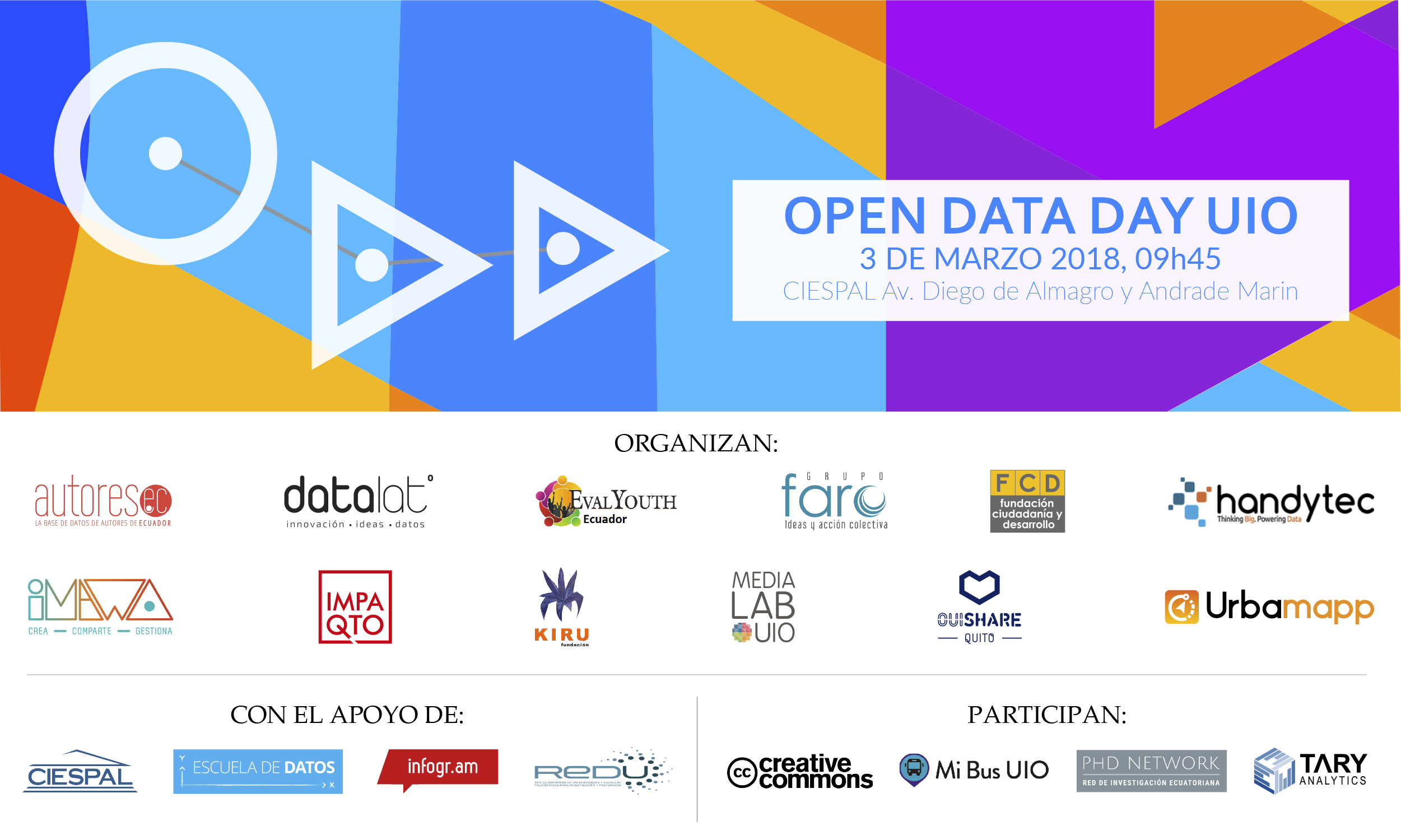 Open Data Day Quito 2018 - Creative Commons Ecuador